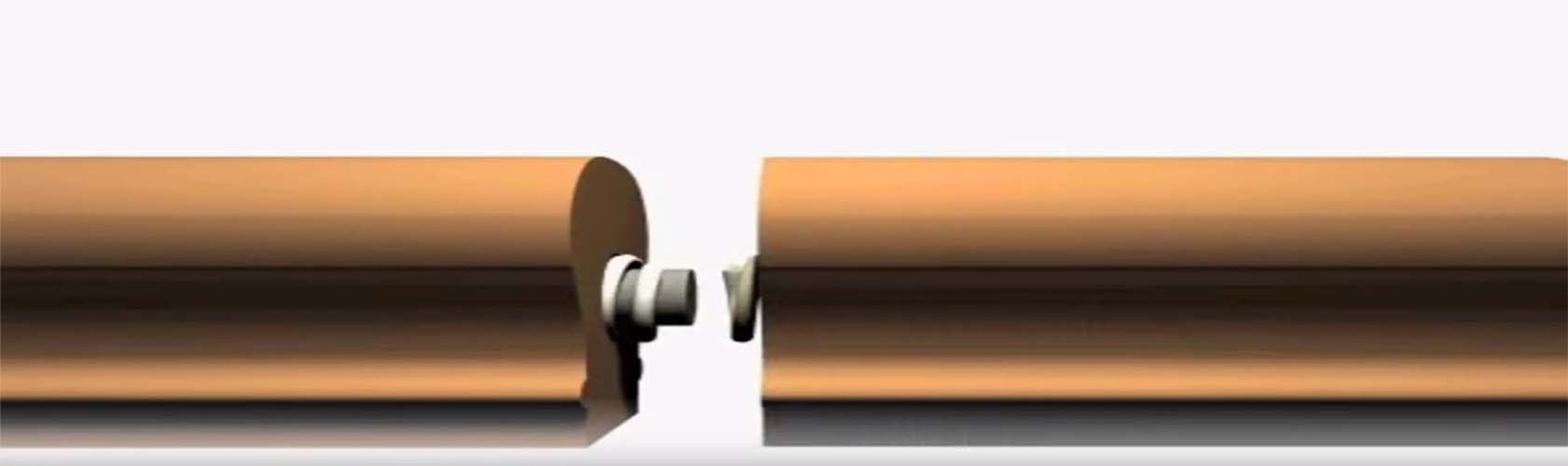 Spring-Bolt Handrail Hardware | Install Handrail in Minutes | Spring-Bolt